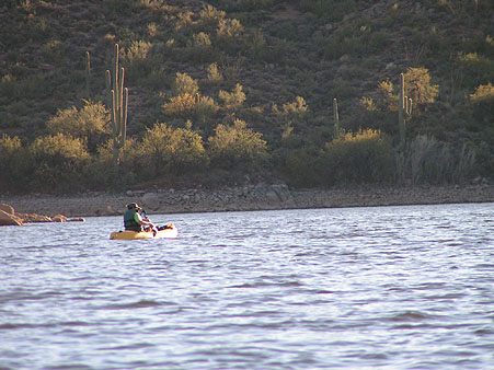 Kayaking the Salt River Lakes Through the Superstition Mountains